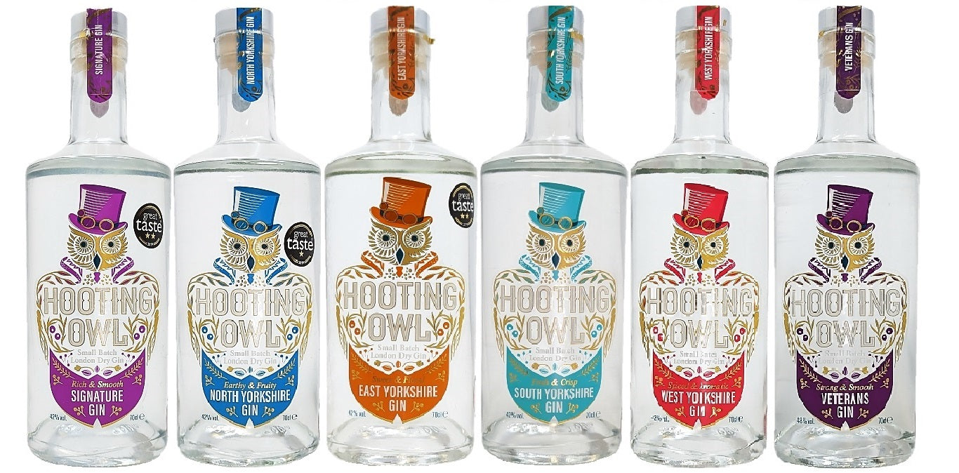 Luxury Yorkshire Dry Gin - Smooth, Artisan Quality – The Hooting Owl ...