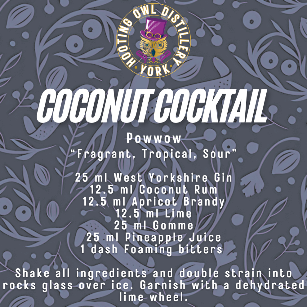 Coconut Rum from Hooting Owl | UK Delivery – The Hooting Owl Distillery Ltd