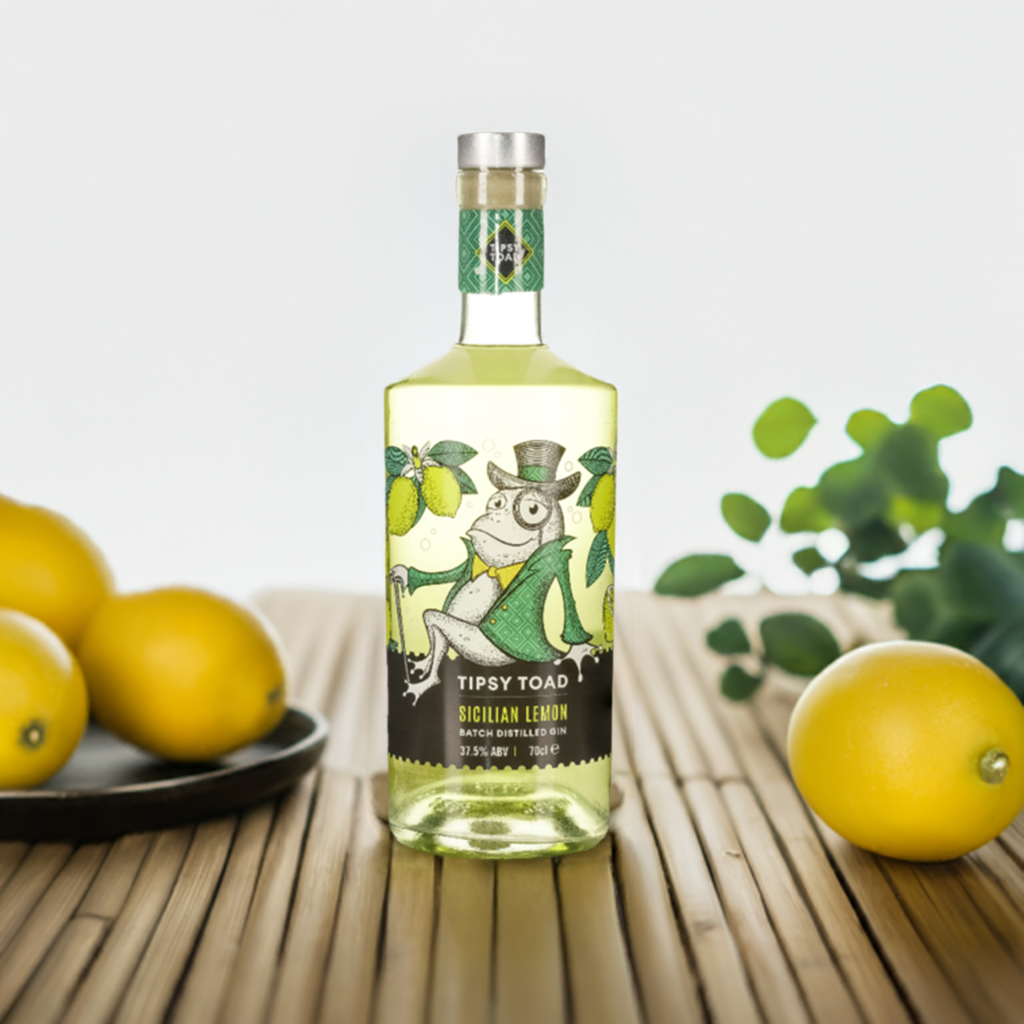 Tipsy Toad Sicilian Lemon Yorkshire Gin – Hooting Owl Distillery